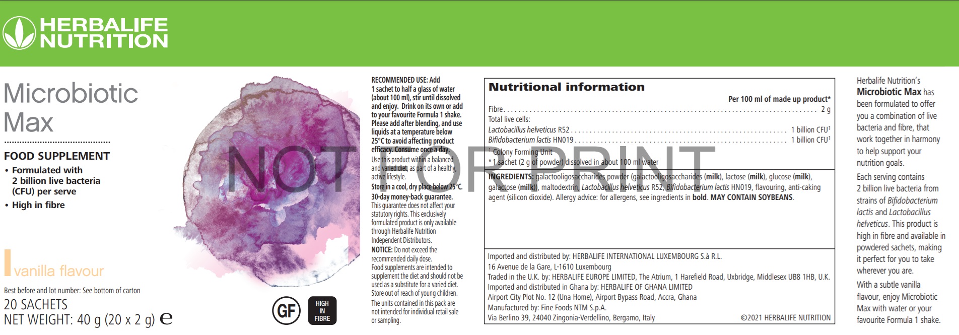 Herbalife Microbiotic Max