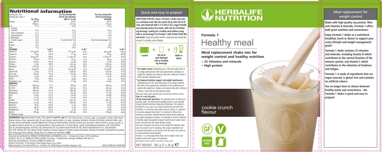 Formula 1 Protein Shake Cookie Crunch 7 sachets